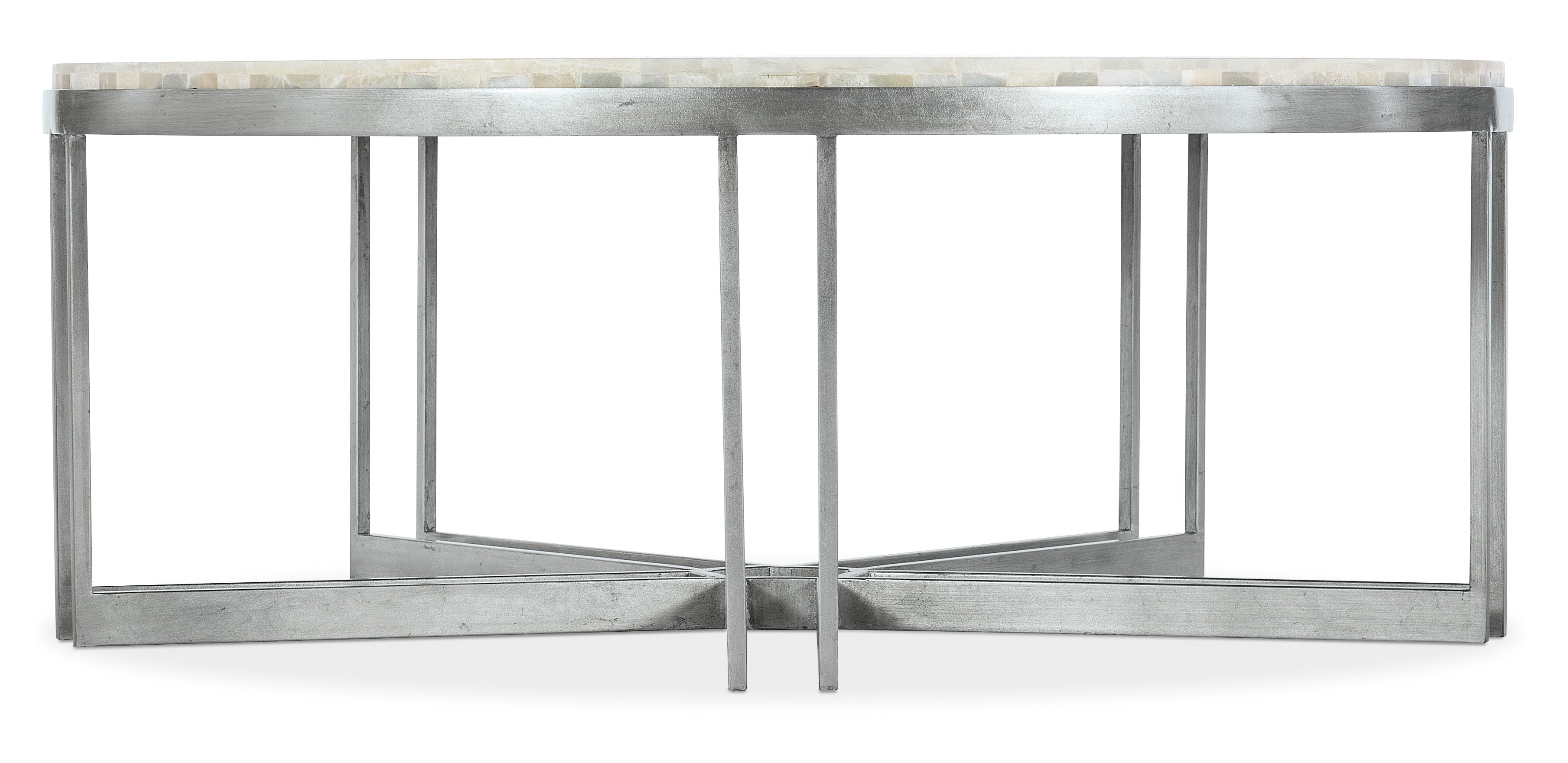 Melange Marin Round Cocktail Table – Meg Brown Home Furnishings